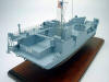 LCT MK-6 - Amphibious Ship - 1/96 Scale Mahogany Ship Model
